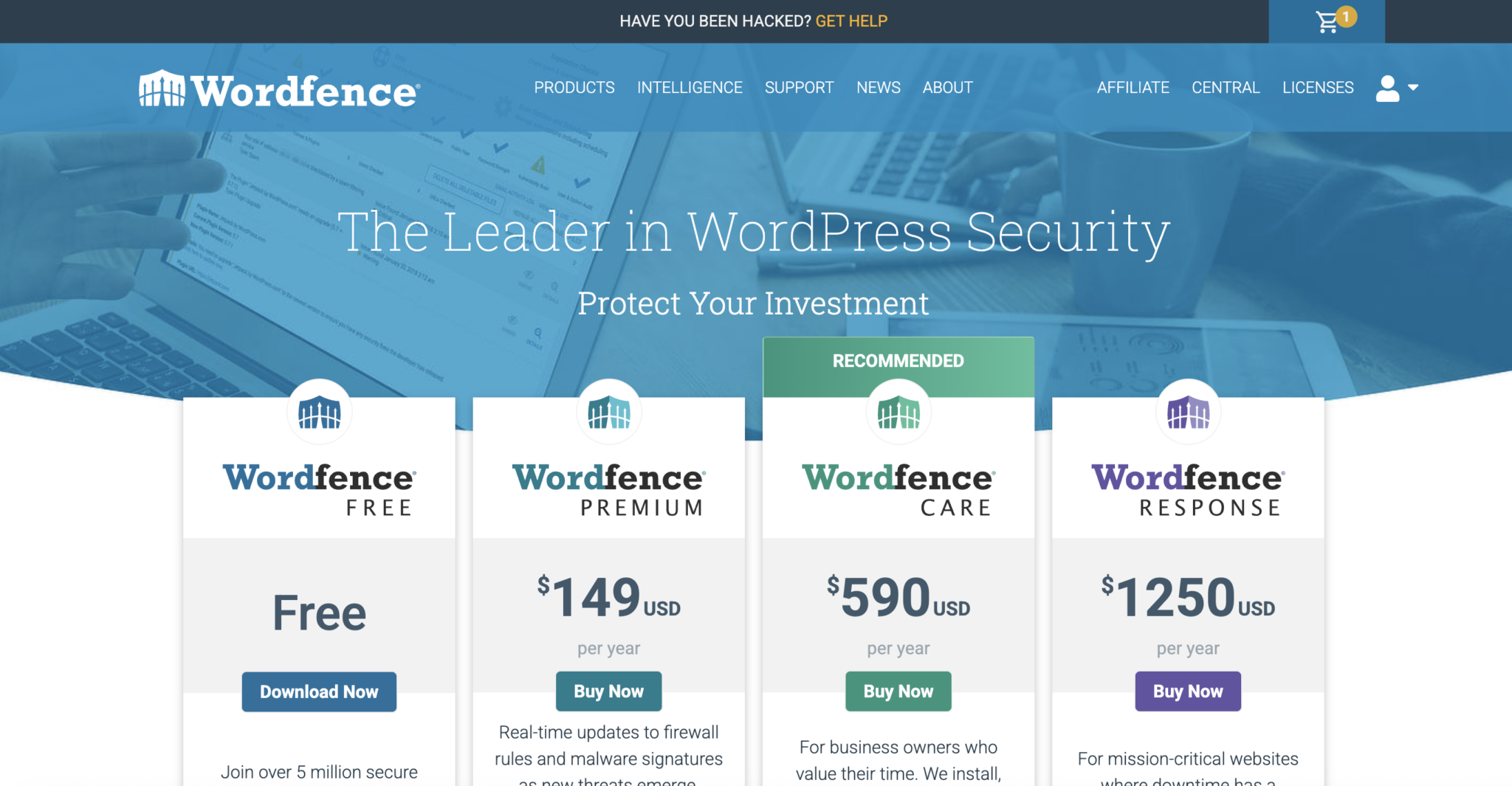 Wordfence Pricing Plans – What’s Free, What’s Not, and How to Save a Buck (or $100) - Develobots
